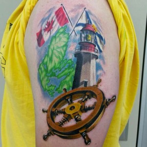 18 Patriotic Canadian Flag Tattoos - TattooBlend