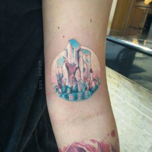 These Gorgeous Crystal Tattoos Will Definitely Test Your Willpower ...