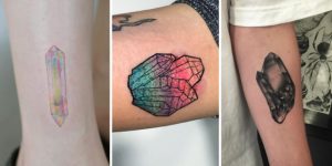 These Gorgeous Crystal Tattoos Will Definitely Test Your Willpower ...