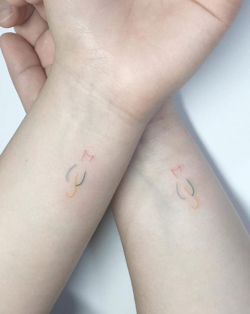 These 30 Matching Tattoos Are The Best of 2020 - TattooBlend